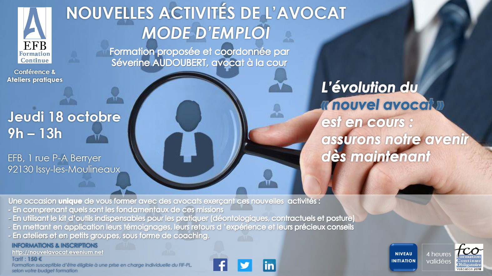 NOUVELLES ACTIVITES DE L'AVOCAT : MODE D'EMPLOI | Conseil national des ...