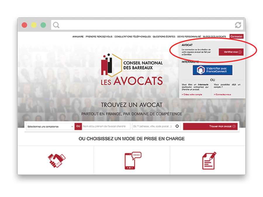 Comment s’inscrire sur la plateforme avocat.fr ? | Conseil national des ...